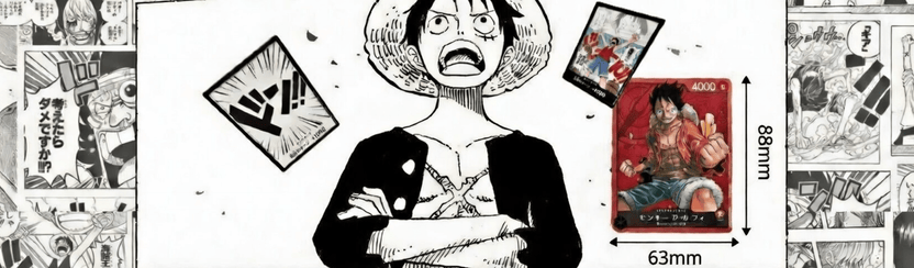 One Piece Card Size Guide 2026: Dimensions, Sleeves, Binders – TCG ...
